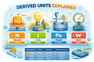 Derived Units Explained: Newton, Joule, Pascal & Watt (SI Guide)