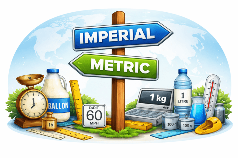 Imperial vs Metric System: Key Differences, Examples & Conversions
