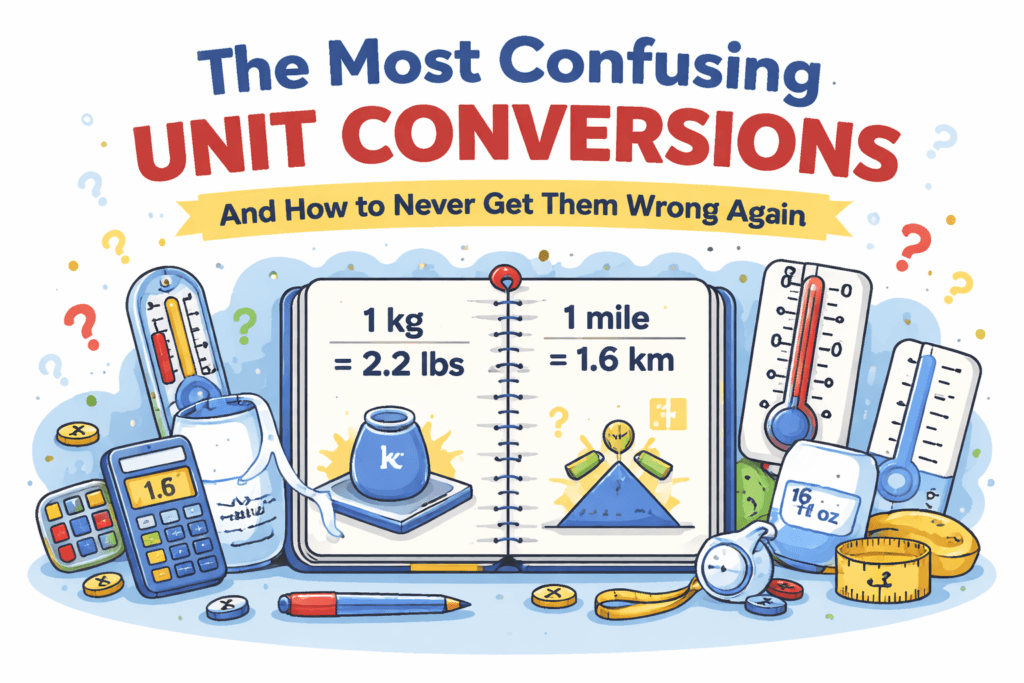 The Most Confusing Unit Conversions (And How to Never Get Them Wrong Again)