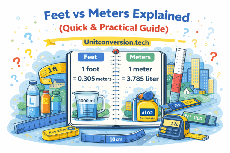 Feet vs Meters Explained (Easy Conversion Guide)